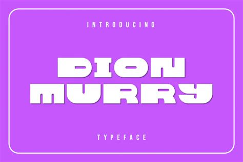 Dion Murry Font Dfonts