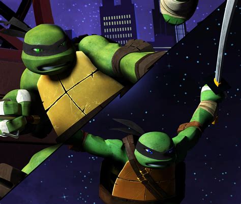 Tmnt Dark Leo And Raph By Ladycreative On Deviantart