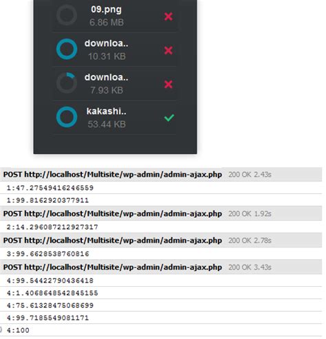 Jquery Progress Bar Not Showing Properly Upload Files Using Ajax
