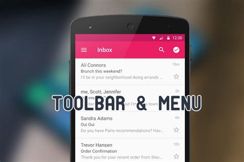 Membuat Toolbar Dan Menu Di Action Bar Android Studio Kucingtekno Com