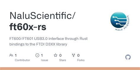 Github Naluscientific Ft X Rs Ft Ft Usb Interface Through