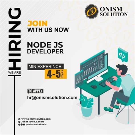Mahnoor Qadir On Linkedin Hiring Nodejsdeveloper Nodejs Developersjob Softwareengineers