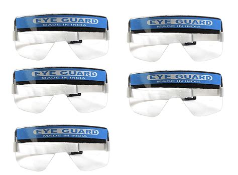 Globex® Multi Color Eye Protector Glass Pack Of 5