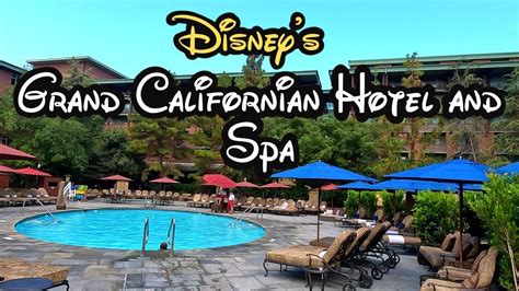Disneys Grand California Hotel And Spa Walkthrough 2023 4k Youtube