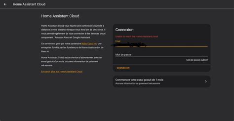 Unable To Reach The Home Assistant Cloud Nabu Casa Configuration Home Assistant Community