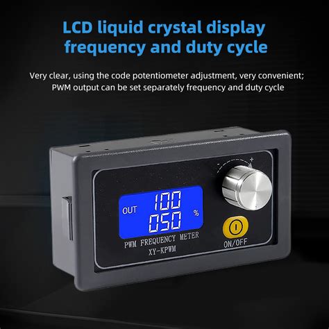 ♪กระเป๋า♪ Pwm Duty Cycle Function Generator เครื่องกําเนิดความถี่ Lcd เครื่องมือวัดโหมดคู่