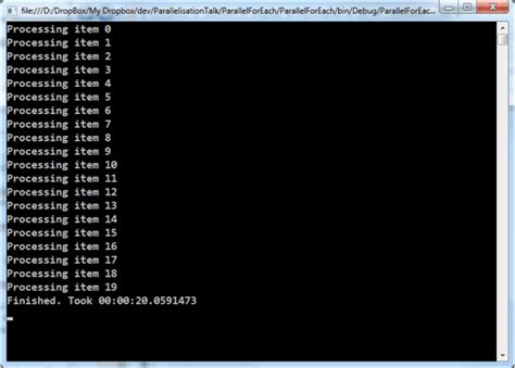 Parallelforeach The Blog Of Colin Mackay