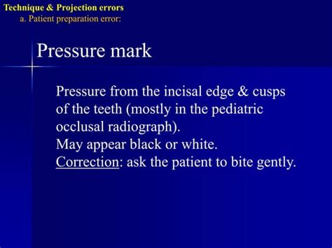 Radiographic Errors And Artifacts Pptx Photo Editing Software