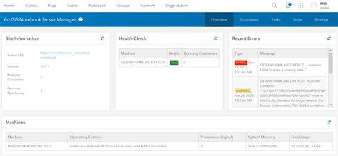 Arcgis Notebook Server Manager Esri Community