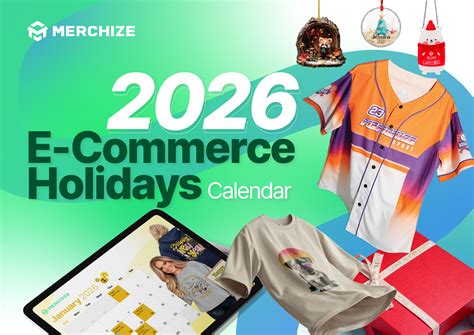 E Commerce Holiday Calendar 2026