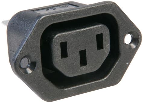 6ESRF 3 Corcom Te Connectivity IEC Power Connector IEC C13 Outlet 6 A
