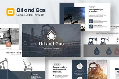 Oil And Gas Google Slides Template Nulivo Market