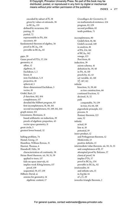 Reverse Mathematics Princeton University Press