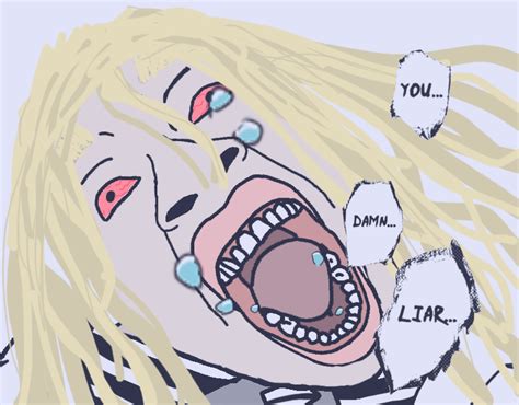 Soybooru Post 124551 Ack Anime Blond Bloodshoteyes Manga Openmouth