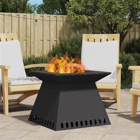 Feuerstelle Stahl Feuerstelle Terrasse Balkon Feuerkorb Feuertonne Für Holz Neu Eur 5324