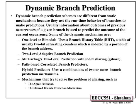 Ppt Static Branch Prediction Powerpoint Presentation Free Download