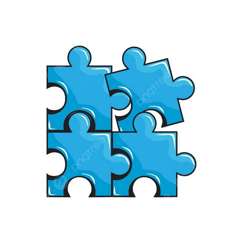 Cute Jigsaw Toy Assemby Vector Jigsaw Toy Vector Png And Vector With
