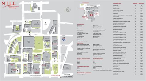 Campus And Parking Maps New Jersey Institute Of Technology
