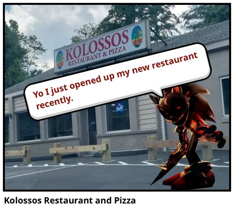 Kolossos Restaurant And Pizza Comic Studio