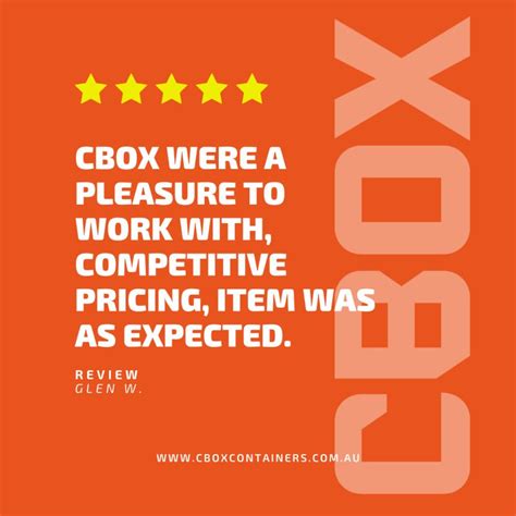 Customerreview Customerexperience Cboxcontainers Storagecontainers