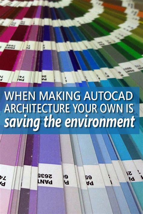 Customize Your Environment In Autocad Architecture