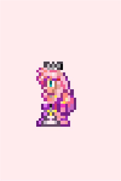 Pixilart Terraria Princess By Vitamingummies