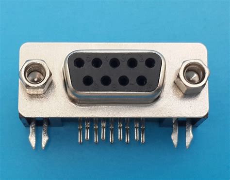 Pzs Conector Db Hembra Para Pcb Angulo Recto En Mercado Libre