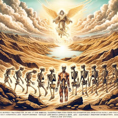 Ezekiel 371 14 Artwork Bible Art