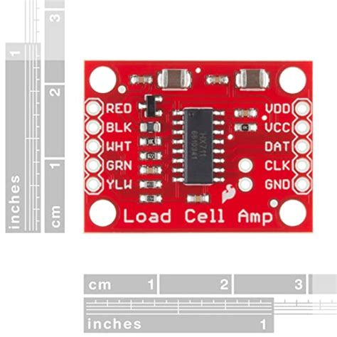 Sparkfun Load Cell Amplifier Hx711 Small Breakout Board Read Load Cells To Measure Weight Four