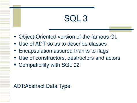 Ppt Object Oriented Query Languages Powerpoint Presentation Free Download Id4550732