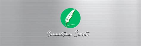 Connecting Scripts