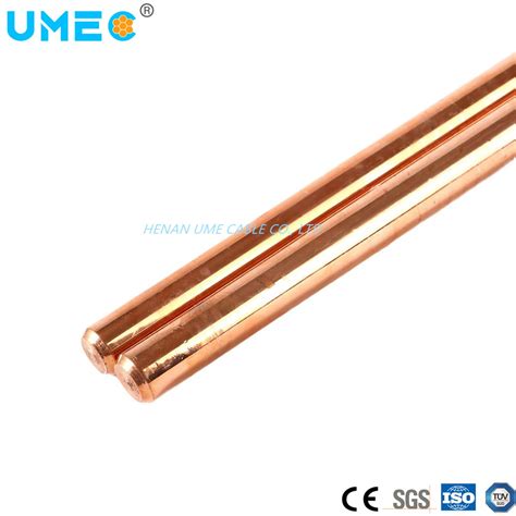 Copperweld Groundearth Rod 16mm 15mm 17mm X2500mm Copper Clad Steel