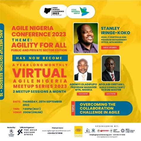 Agileinnigeria Agilenigeriameetupseries Agiletransformation The Agile Advisor Africa