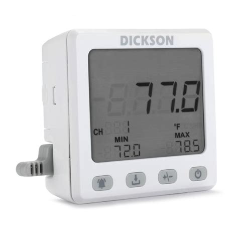 Ambient Temperature And Humidity Rs010 Dickson Data