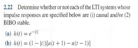 Solved Signals Ans System Homework Can You Pleas Solve It Chegg Com