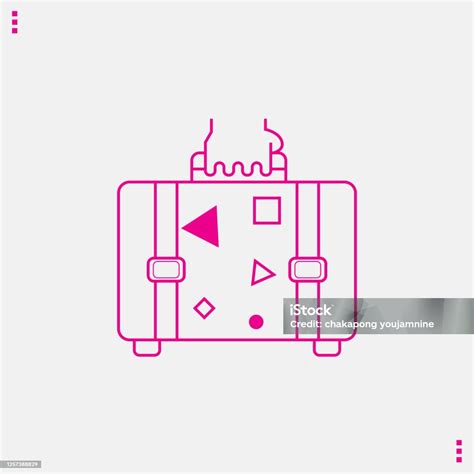 평면 벡터 아이콘 비행기 라인 윤곽선 표지판 구름이있는 비행기 는 흰색으로 격리 된 간단한 미니멀 한 평면 디자인 일러스트 개념에 대한 스톡 벡터 아트 및 기타 이미지