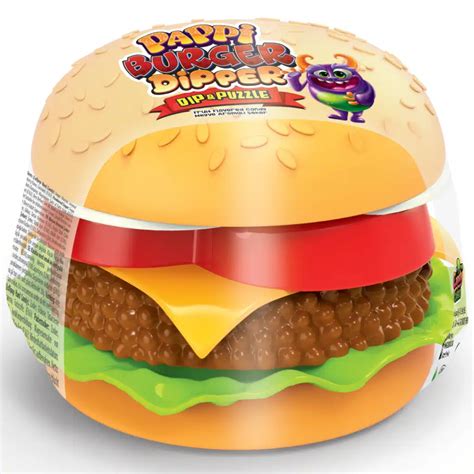 Pappi Burger Dipper Candy 20g Blackgold Foods
