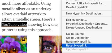 Editing Hyperlink Source Text Creativepro Network