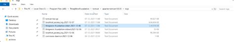 Solved Thingworx Logs Inside Tomcat Logs Ptc Community Solved Thingworx Logs Inside Tomcat Logs Ptc Community