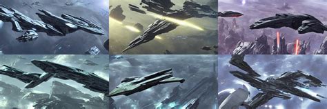 Mass Effect Human Ships