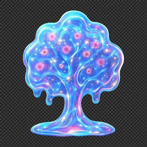 Png Magical Glowing Tree Illustration Free Png Rawpixel