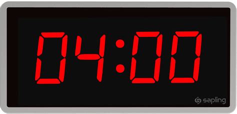 Design Your Digital Zone Clock Sapling