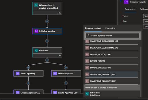 Dynamic Content Missing Issue Azure Logicapps Github
