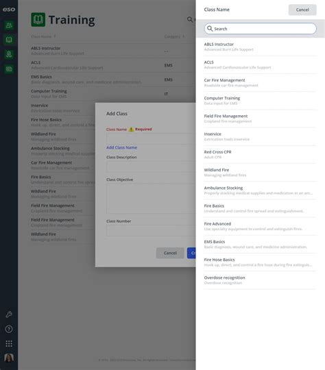Build The Class Names List