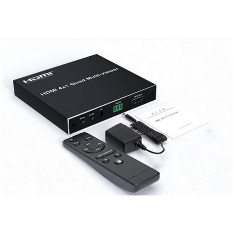 Hdmi Quad Multi Viewer 4x1 Hdmi Quad Screen Segmentation Splitter 4 In