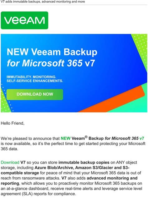 Veeam Protect Microsoft 365 Data With NEW Veeam Backup For Microsoft 365 V7 Milled
