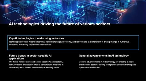 기술 슬라이드 템플릿 사물 인터넷 테마 템플릿 Autoppt