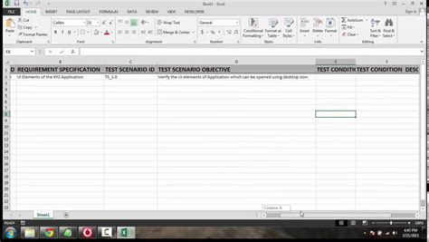 How To Create Requirements Traceability Matrix Template In Excel YouTube