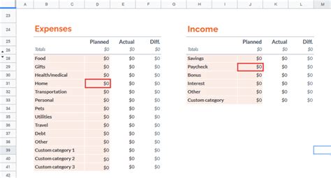 Google Sheets Expense Tracker With Template