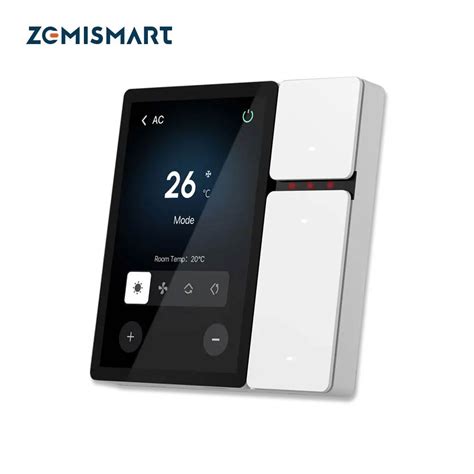 Zemismart Tuya Wifi แผงสมาร์ทหน้าจอ Lcd 35in Home Central Control ใน